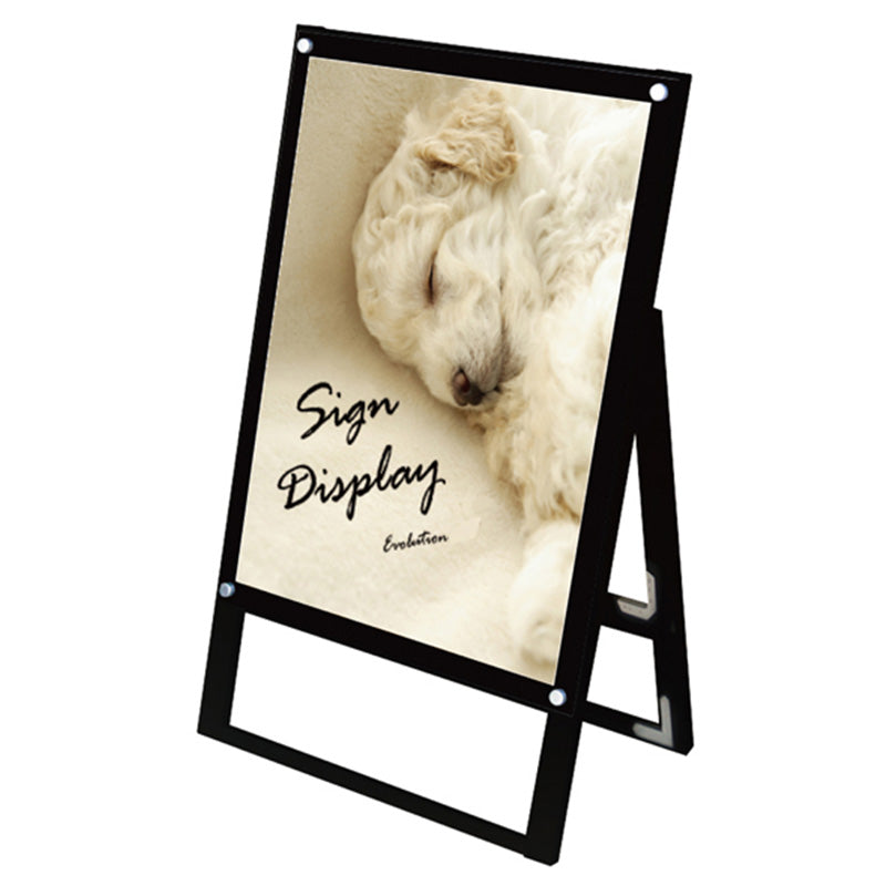 ブラックポスター用スタンド看板 B2 片面 面ブラック BPSSK－B2KB – GREEN CROSS-select 工事現場の安全対策用品なら